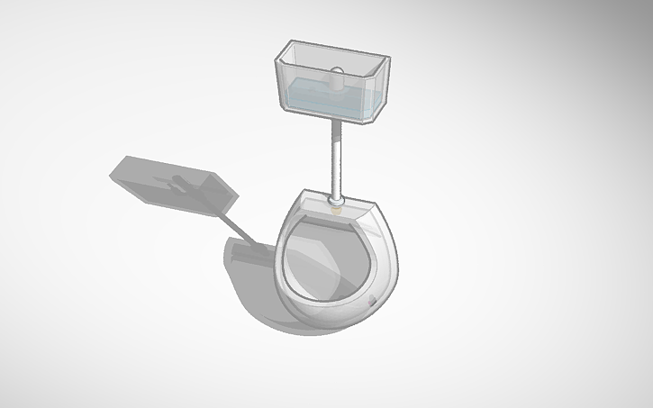 3D design Bell Siphon - Tinkercad