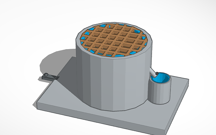 3d Design Rain Collection System Tinkercad