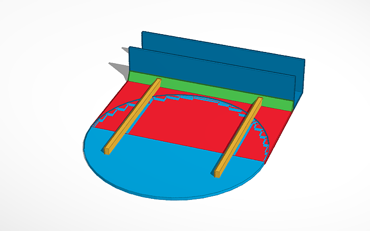 3D design Google Wifi Puck Shelf for Ikea Cabinet | Tinkercad