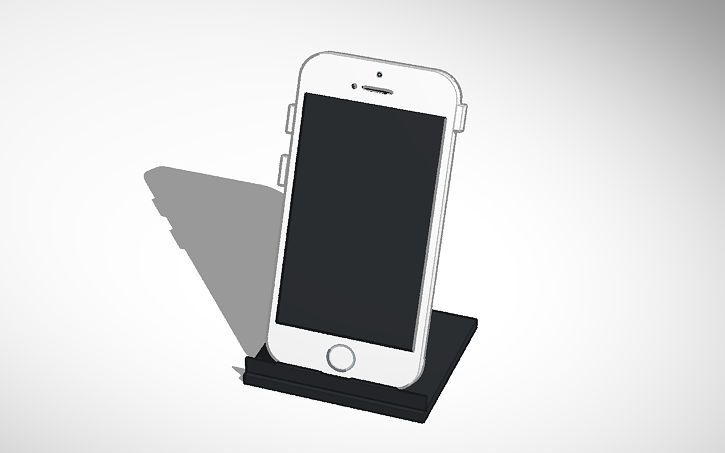 3D design phone holder | Tinkercad