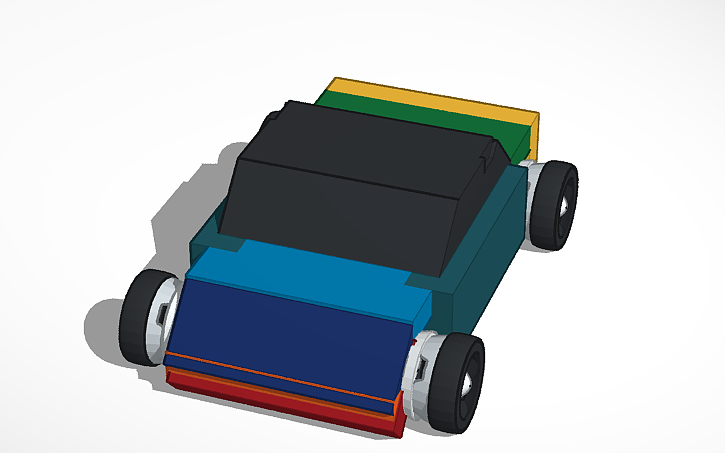 3D design Car Incredible car - Tinkercad