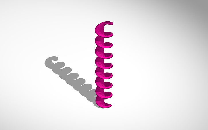 3D design Spiral.... - Tinkercad