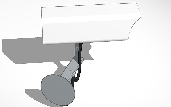 3D design Model Surveillance Camera - Tinkercad