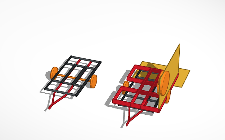 3D design Camper trailer - Tinkercad