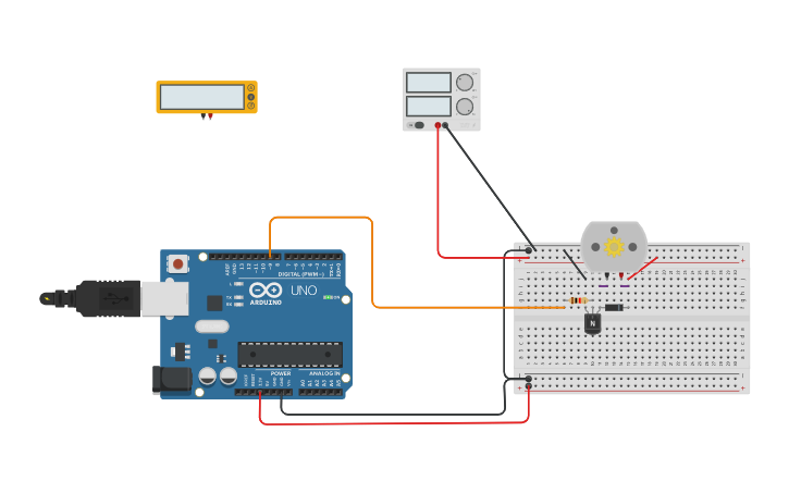 Circuit Design Lab7 Q1 Tinkercad