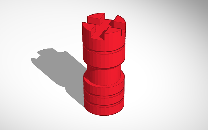 3D design Chess Rook | Tinkercad