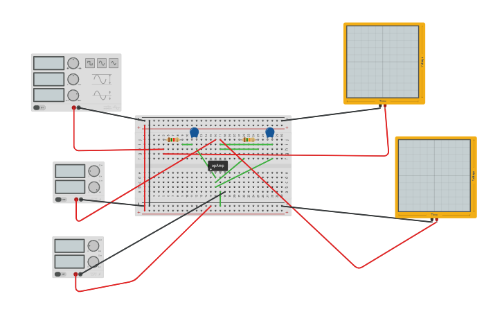 Circuit design DIFFERENTIATOR CKT | Tinkercad