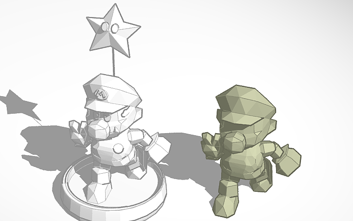 3D design Super Mario 64 / 3D Model - Tinkercad