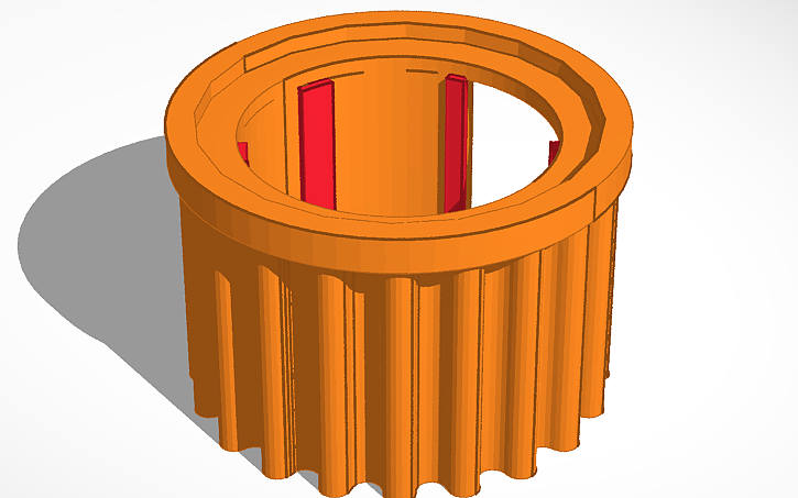 3D design zemismart_roller_shade_25mm_v3 - Tinkercad