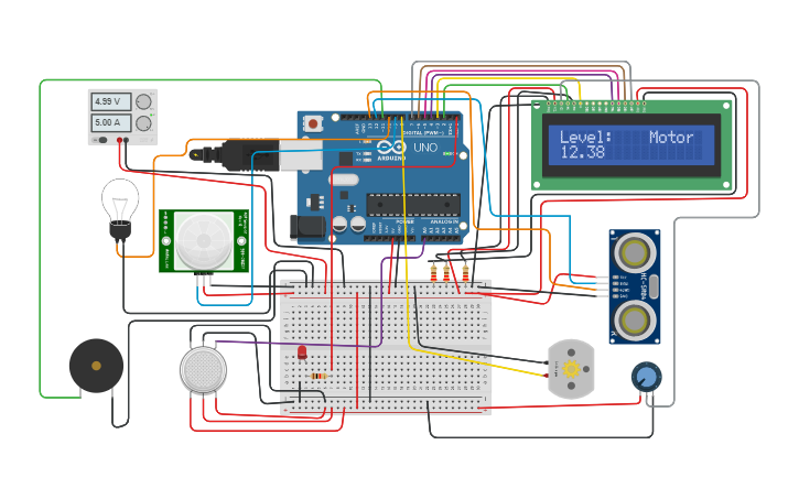 Circuit design Plan | Tinkercad