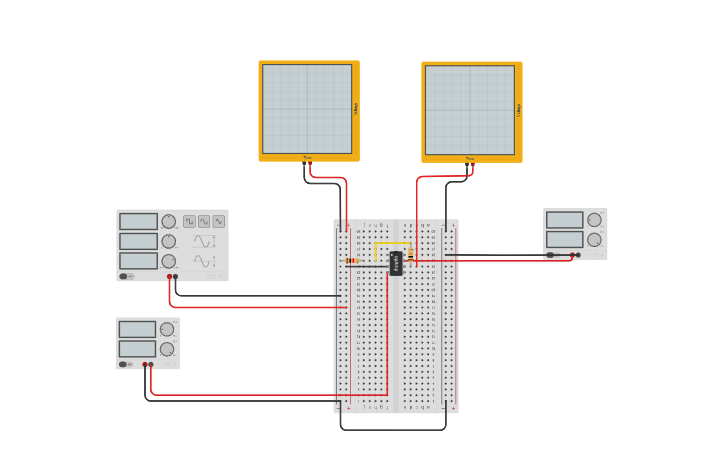 Circuit design Non - Inverting Amplifier | Tinkercad Circuit design Non - Inverting Amplifier | Tinkercad