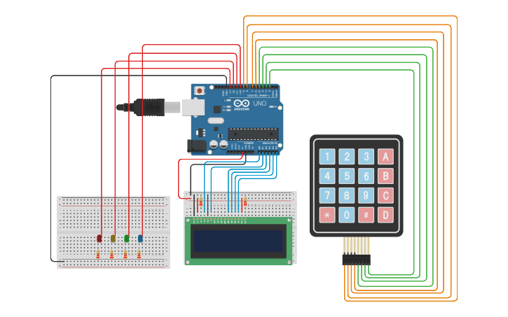 Circuit design Calculadora | Tinkercad