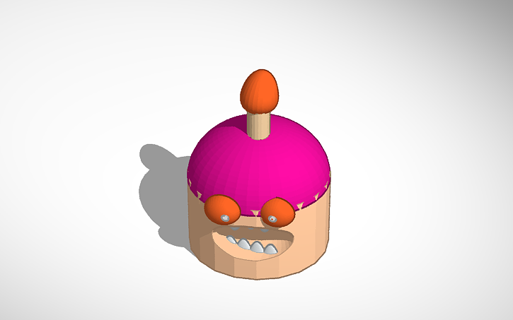 3D design Nightmare Carl | Tinkercad