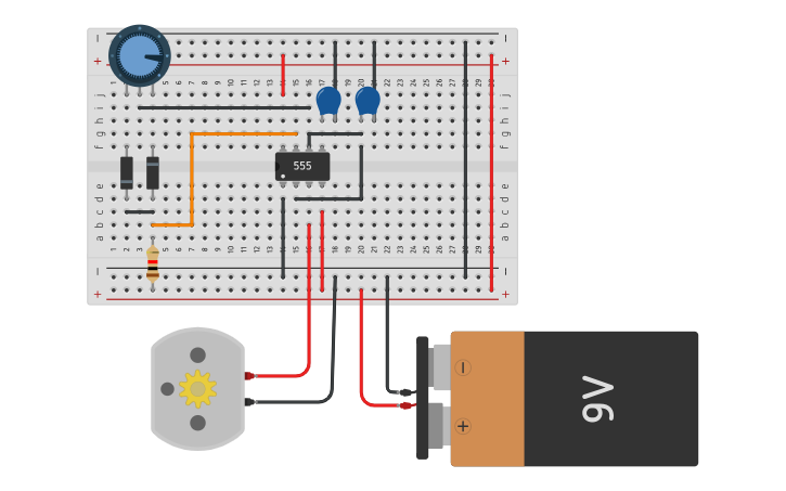 Circuit design PRACTICA #2 - Tinkercad