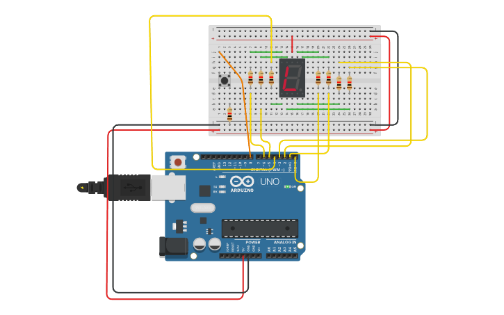 Circuit design Practical 6A - Tinkercad