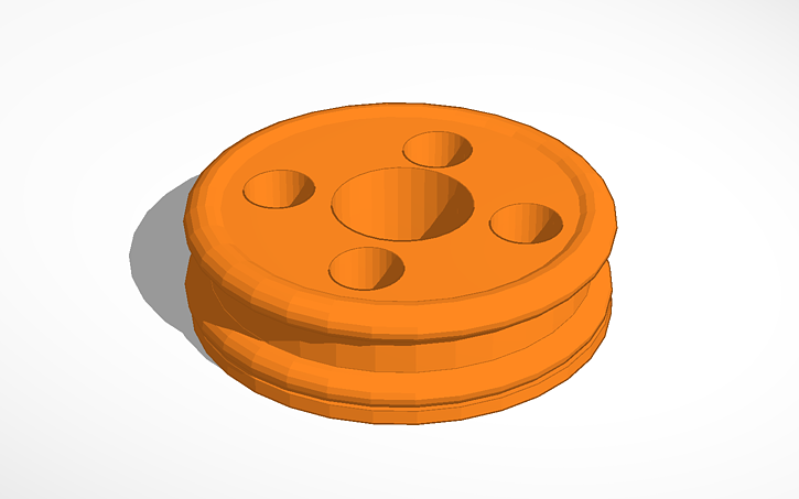 3D design Pulley - Tinkercad