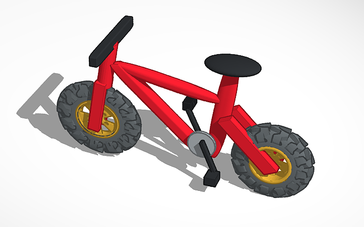 3D design SALCANO BIKE - Tinkercad
