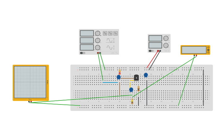 Circuit Design Transistor Tinkercad