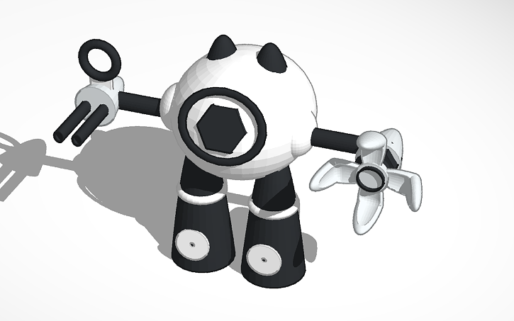 3d Design Megarobot 3000 Tinkercad