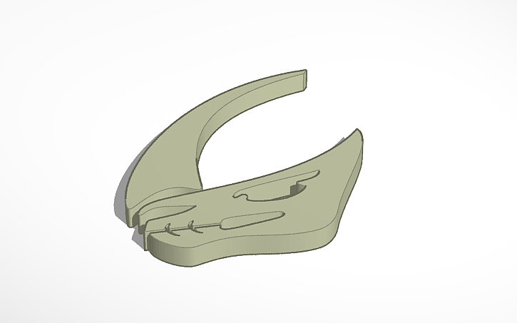 3D design Mud Horn - Tinkercad