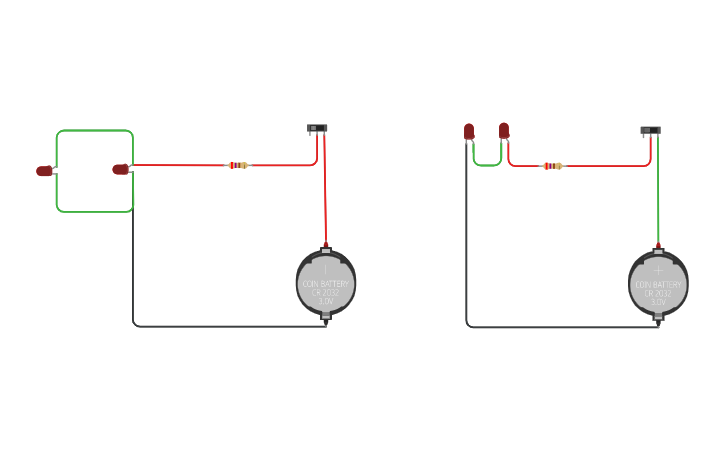 Circuit design Simple Electrical Circuits - Tinkercad