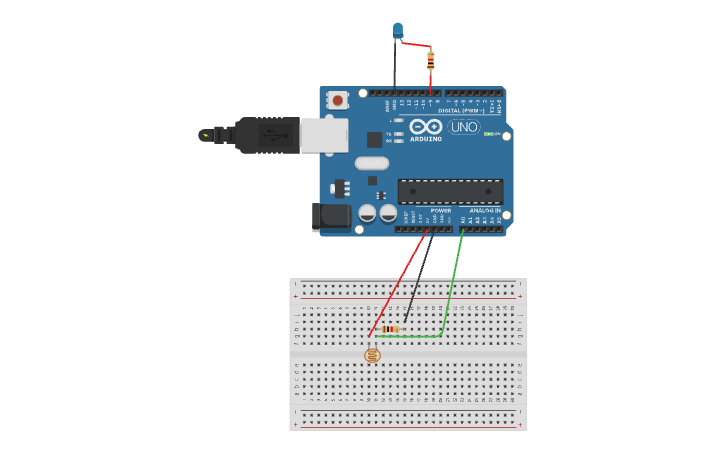 Circuit design PRACTICA 5 | Tinkercad
