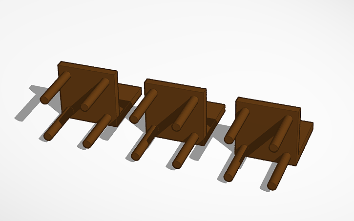 3D design Chairs - Tinkercad