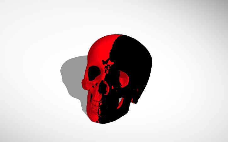 3D design Death Skull | Tinkercad