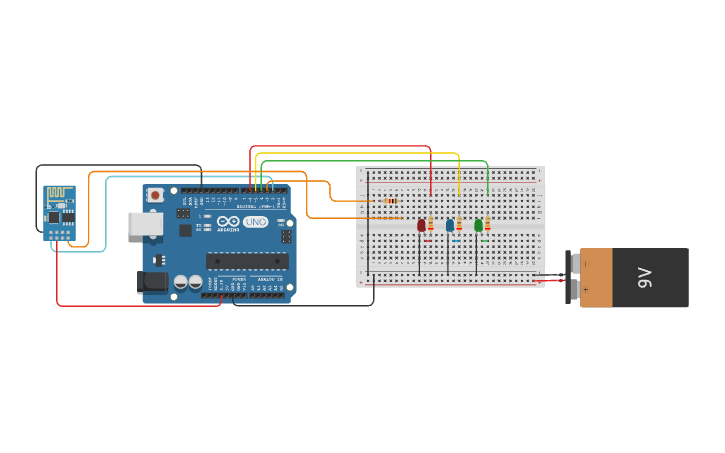 Circuit design Bluetooth - Tinkercad