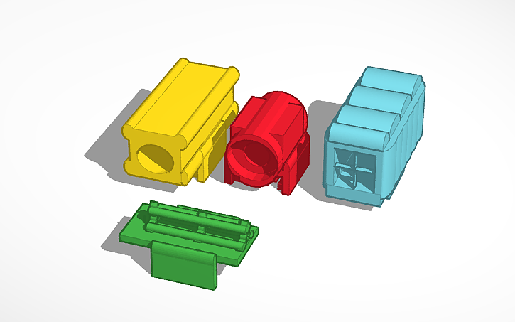 3D design nerf gun sites | Tinkercad