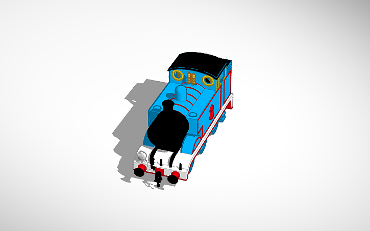 3D design 0-6-0T Aqua Blue LB&SCR E2 (extended side tanks version ...