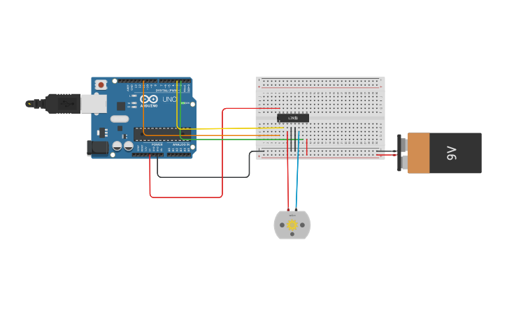 Circuit design Pratica 7 | Tinkercad