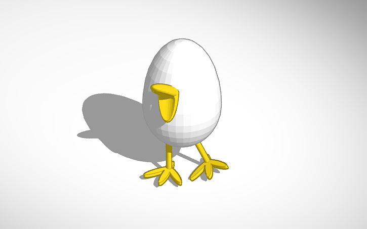 3D design Eggy | Tinkercad
