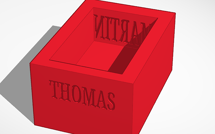 3D design BASE - Tinkercad