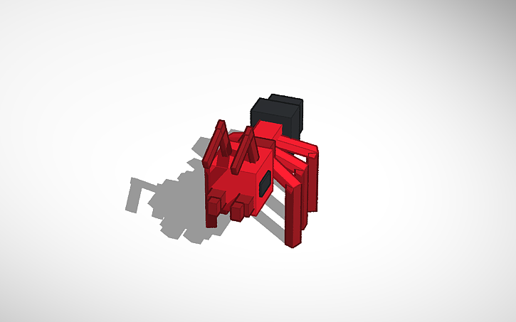3D design Minecraft fire ants | Tinkercad