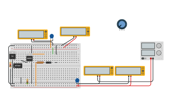Circuit design dc to dc boost converter new - Tinkercad