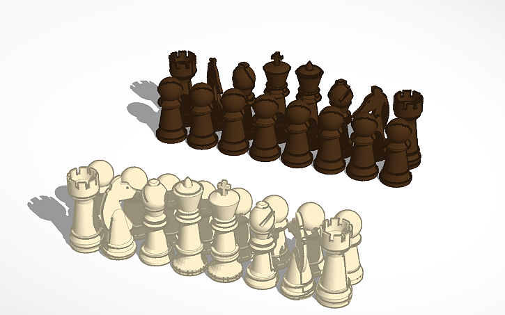 3D design Scacchiera | Tinkercad