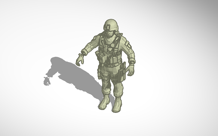 3D design Solider - Tinkercad