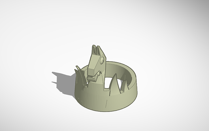 3D design Fortnite Victory Crown - Tinkercad