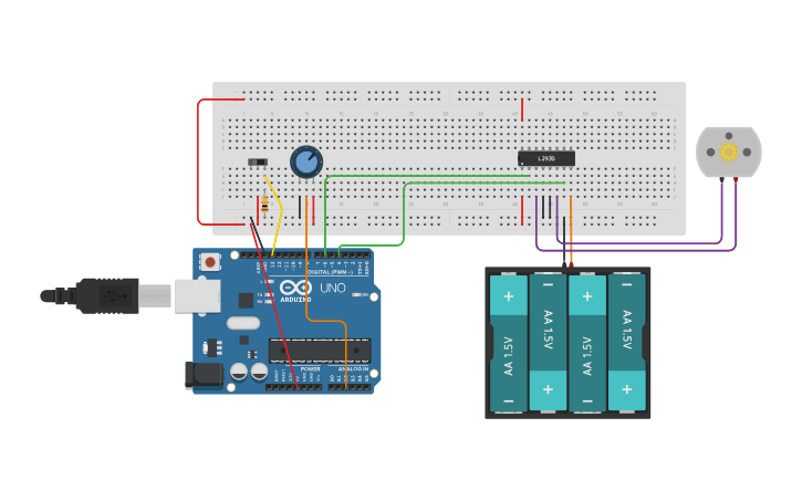 Circuit design Proyecto JM Sanchez | Tinkercad