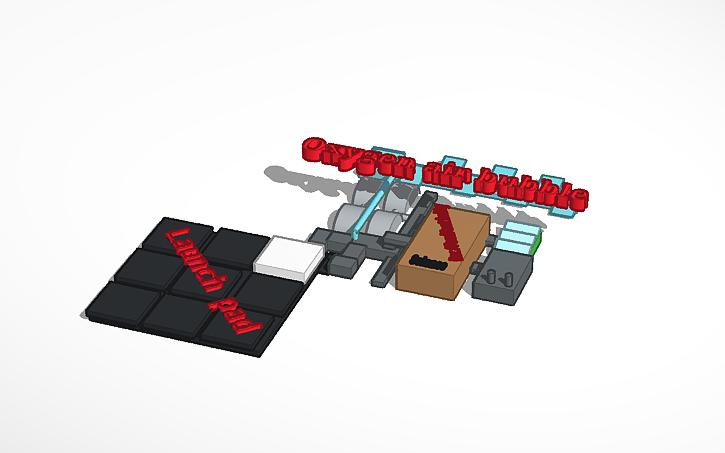 3D design Mars Base - Tinkercad
