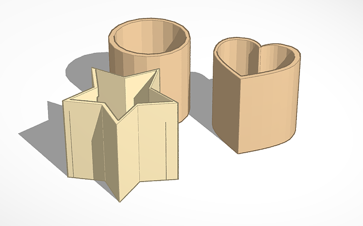 3D design cookie cutter | Tinkercad
