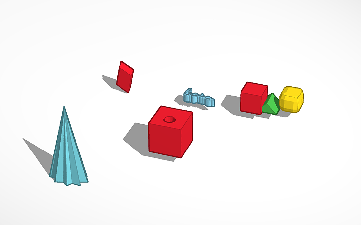 3d Design Tinker Cad Practice Cecilia Diaz Tinkercad