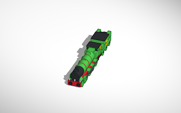 3D design Henry (Thomas and friends) - Tinkercad
