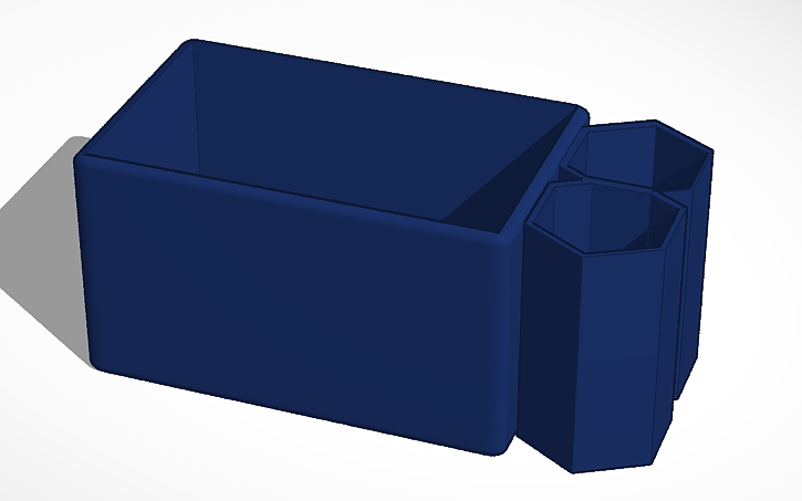 3D design Desk Organiser #1 | Tinkercad