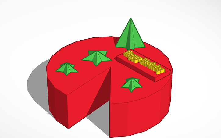 3D design cake - Tinkercad