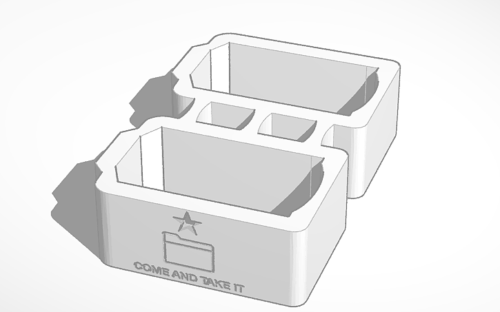 3D design CZ Scorpion universal mag coupler - Tinkercad