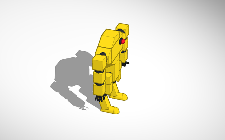 3D design Loader Bot - Tinkercad