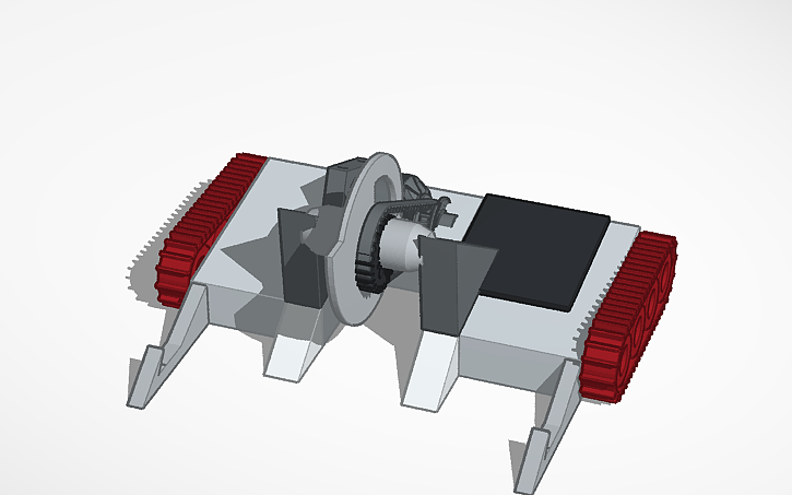 3D design NHRL emulsifier with forks - Tinkercad