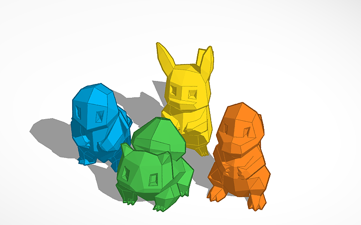 3D design Pokemon! - Tinkercad